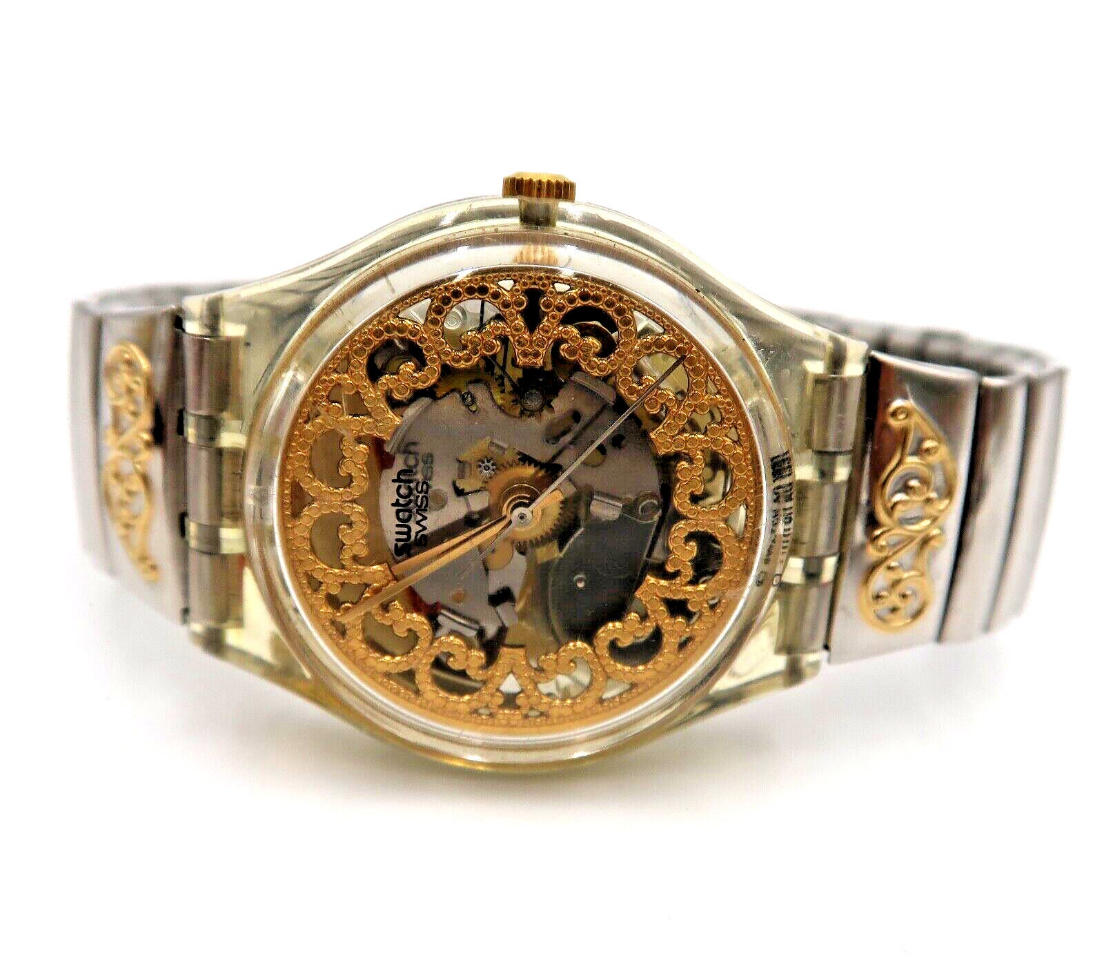 T568 Swatch Watch GK137/138 "asetra" 1991 Vintage Original in Mint ...