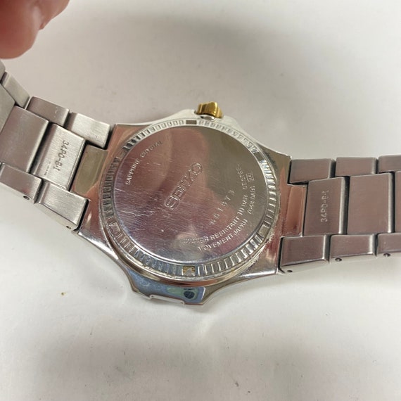 m146 Vintage Seiko Coutura Kinetic Men's Wrist Watch … - Gem
