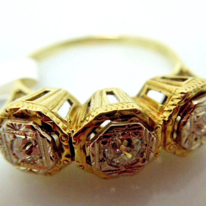 Antique Gold Ring - Etsy