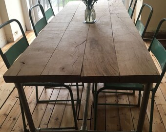 Oak dining table | Etsy