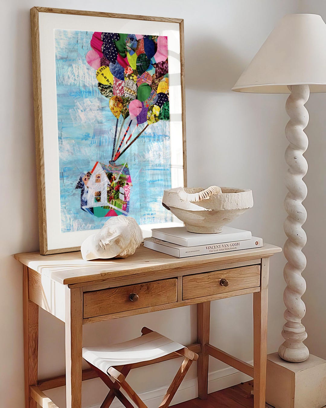 Up Movie Art Print - Mixed Media | Balloon House Wall Art | Adventure ...