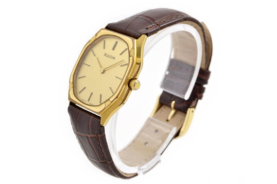 Vintage Bulova P2 Manual Wind Gold Plated Ladies Peti… - Gem