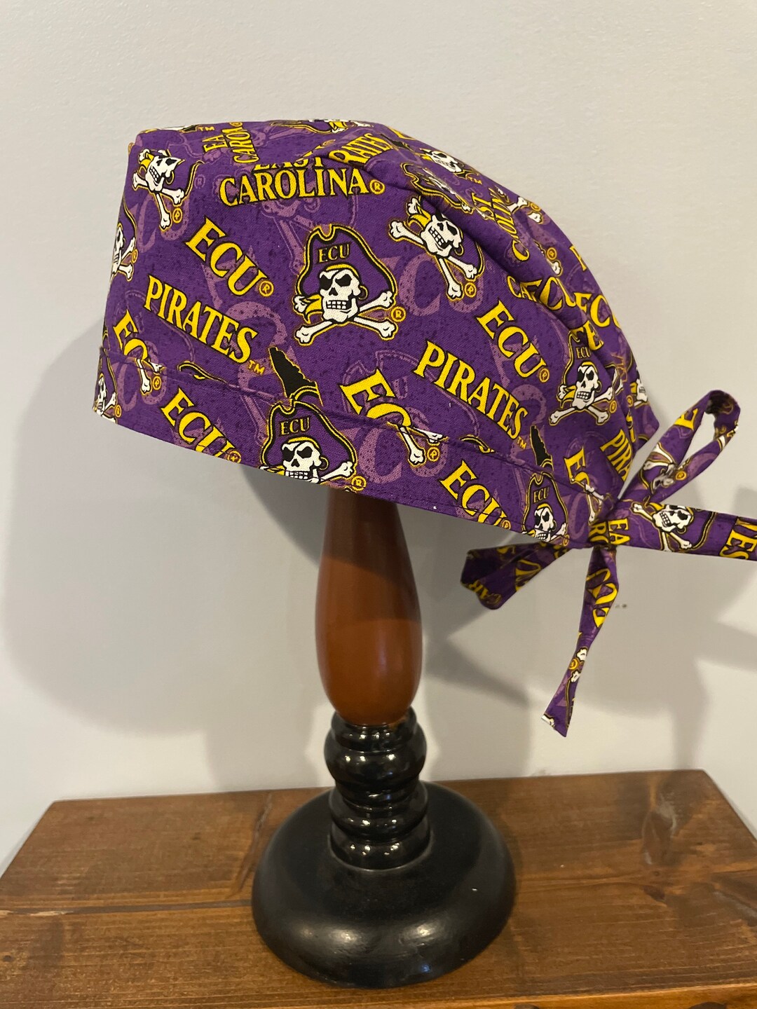 ECU Pirates Scrub Cap: East Carolina University, Surgical Nurse Hat - Etsy