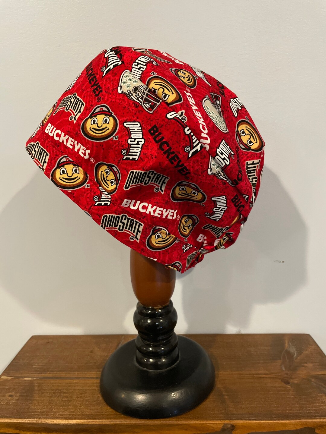 Ohio State Buckeyes Scrub Cap: Handmade Surgical Nurse Hat - Etsy