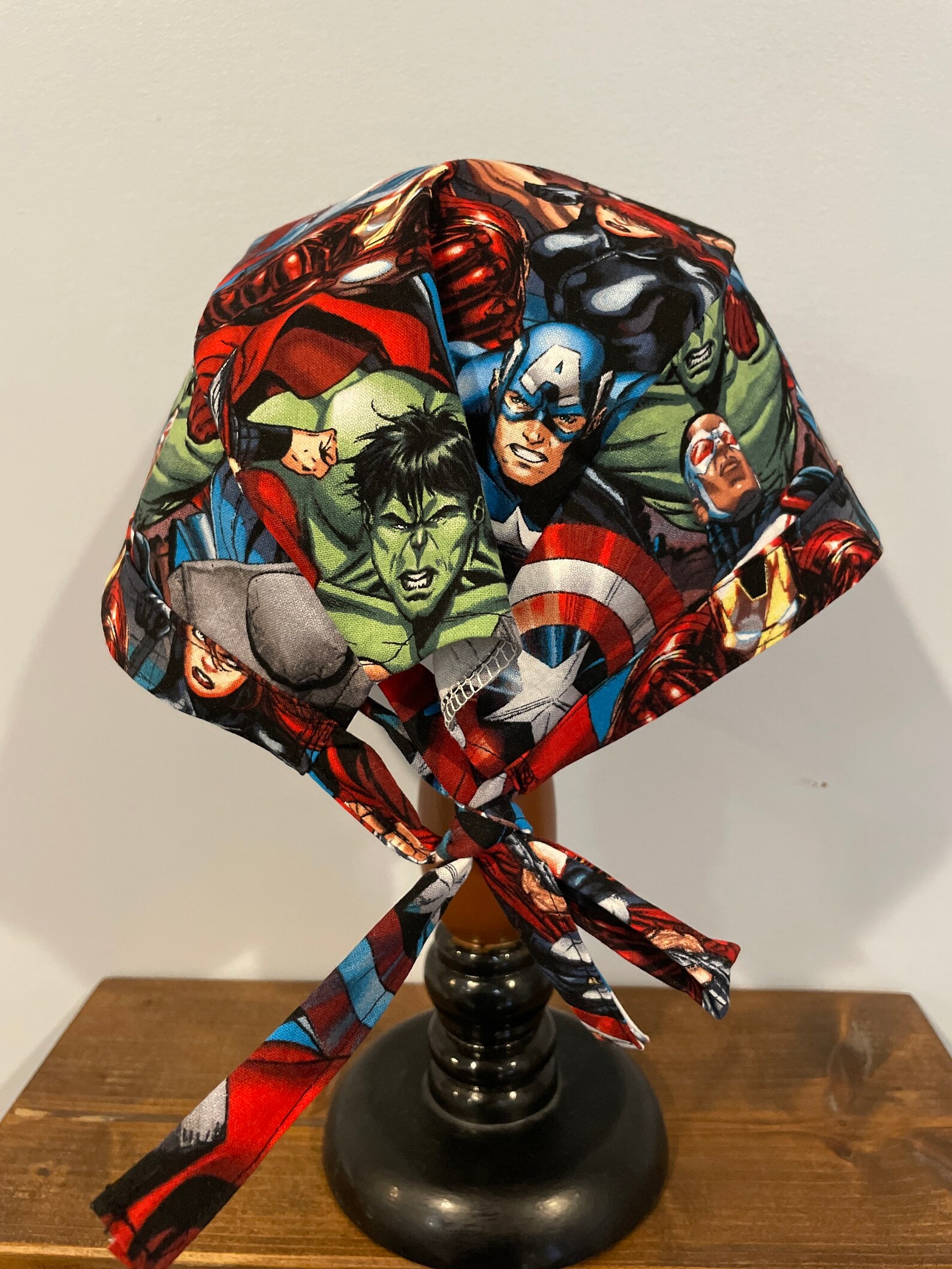 Scrub Cap Marvel Comics Superhero Surgical Cap PPE Hospital - Etsy