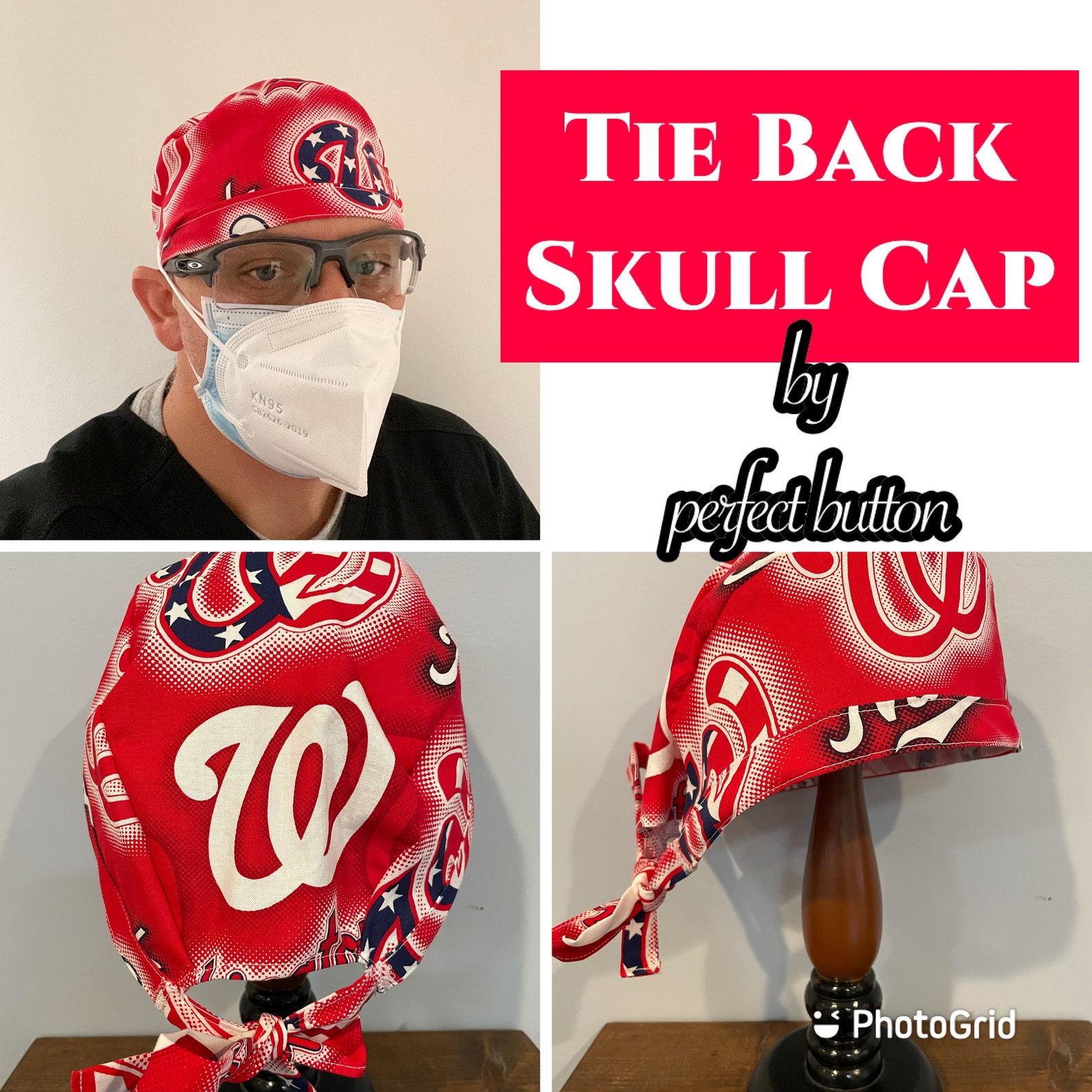 Scrub Cap Marvel Comics Superhero Surgical Cap PPE Hospital | Etsy