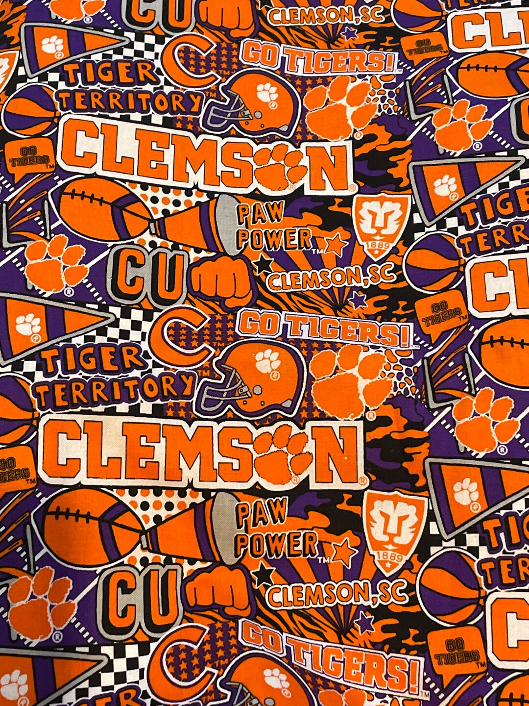 Clemson University Tigers Scrub Cap: Surgical PPE Hospital Hat - Etsy