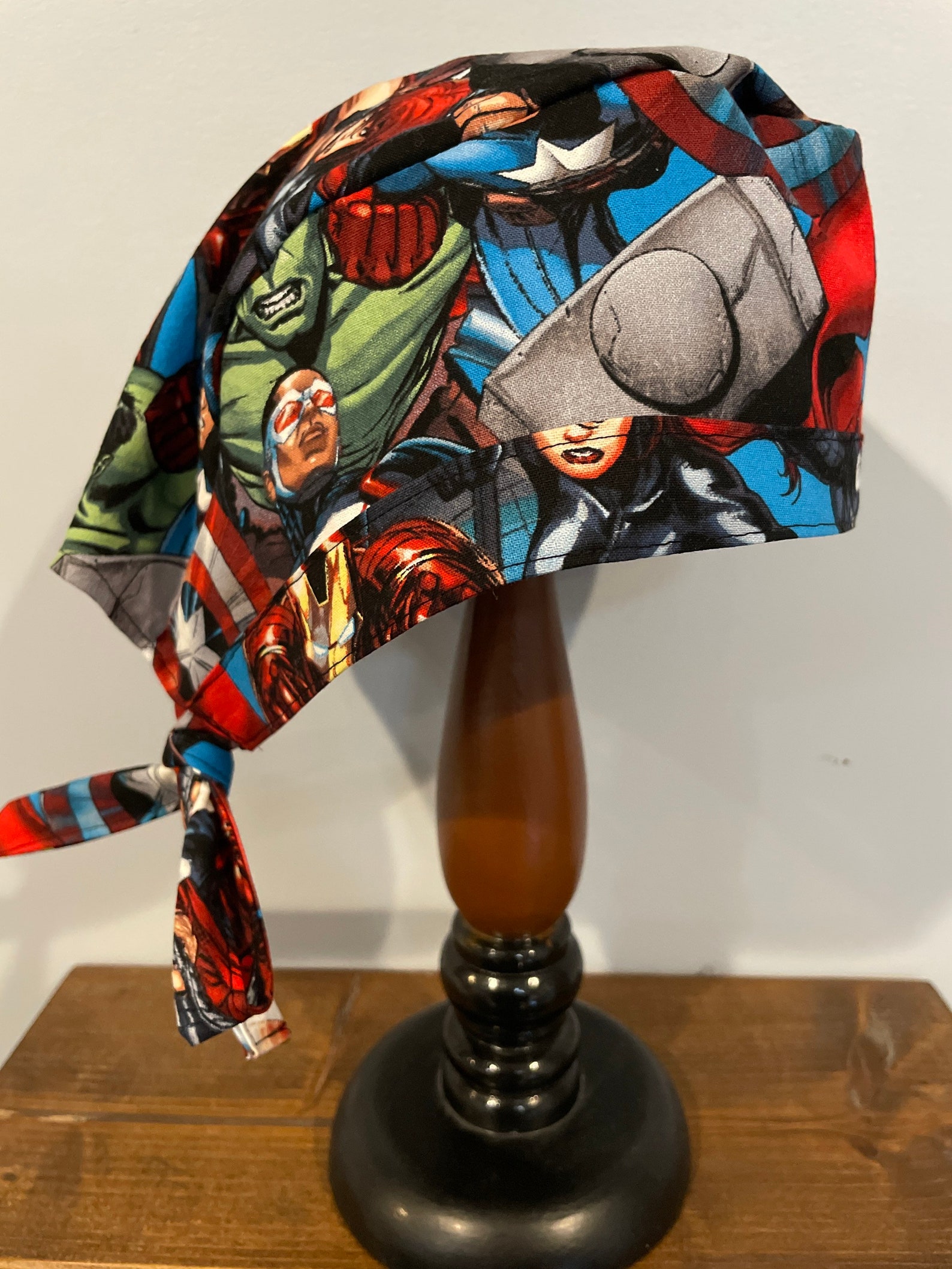 Scrub Cap Marvel Comics Superhero Surgical Cap PPE Hospital | Etsy