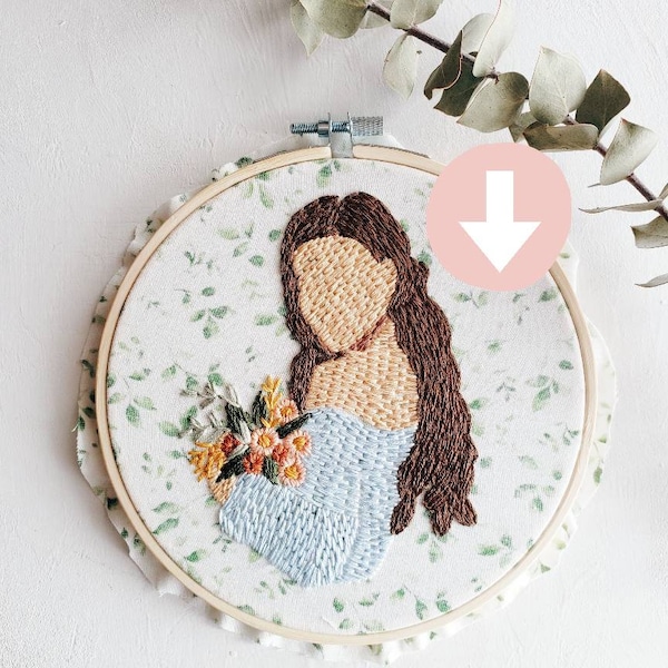 Flower Girl Pattern - Etsy