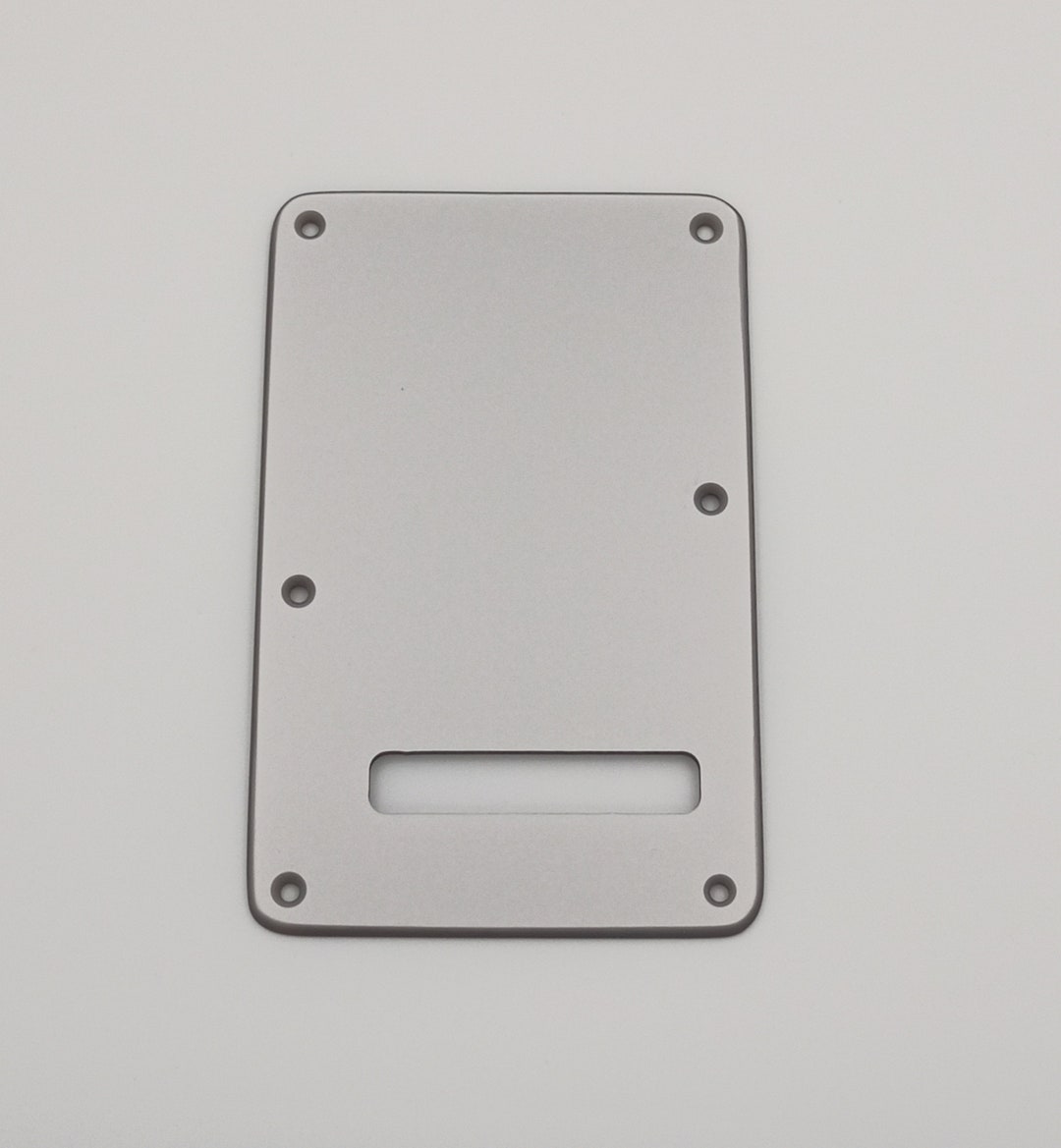 Metallic Silver Acrylic Back Plate for Us/mex Fender Stratocaster - Etsy