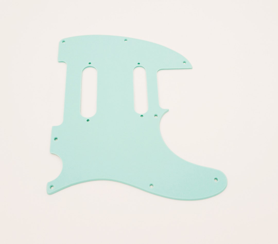 8 Hole Spearmint Green Acrylic Pickguard for Us/mex Fender Nashville ...