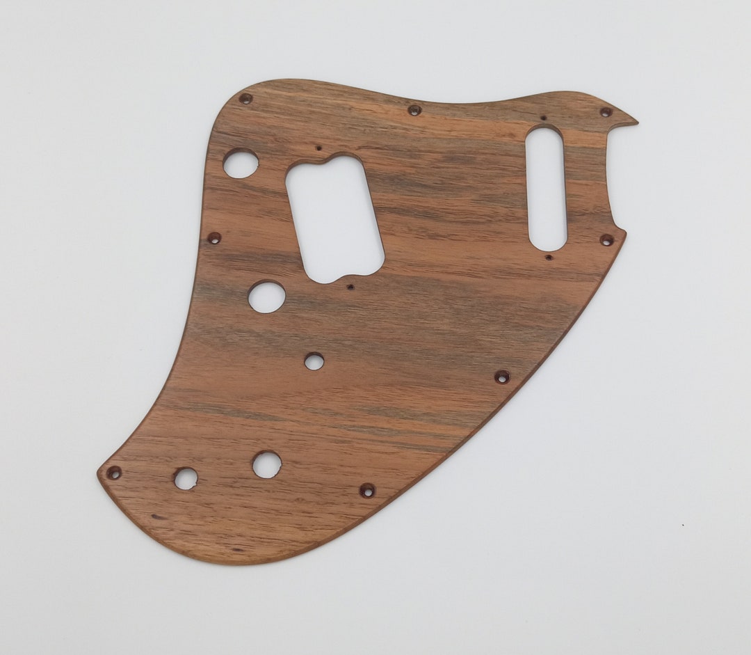 Walnut Solid Wood Pickguard for Squier Venus Vista Guitar - Etsy