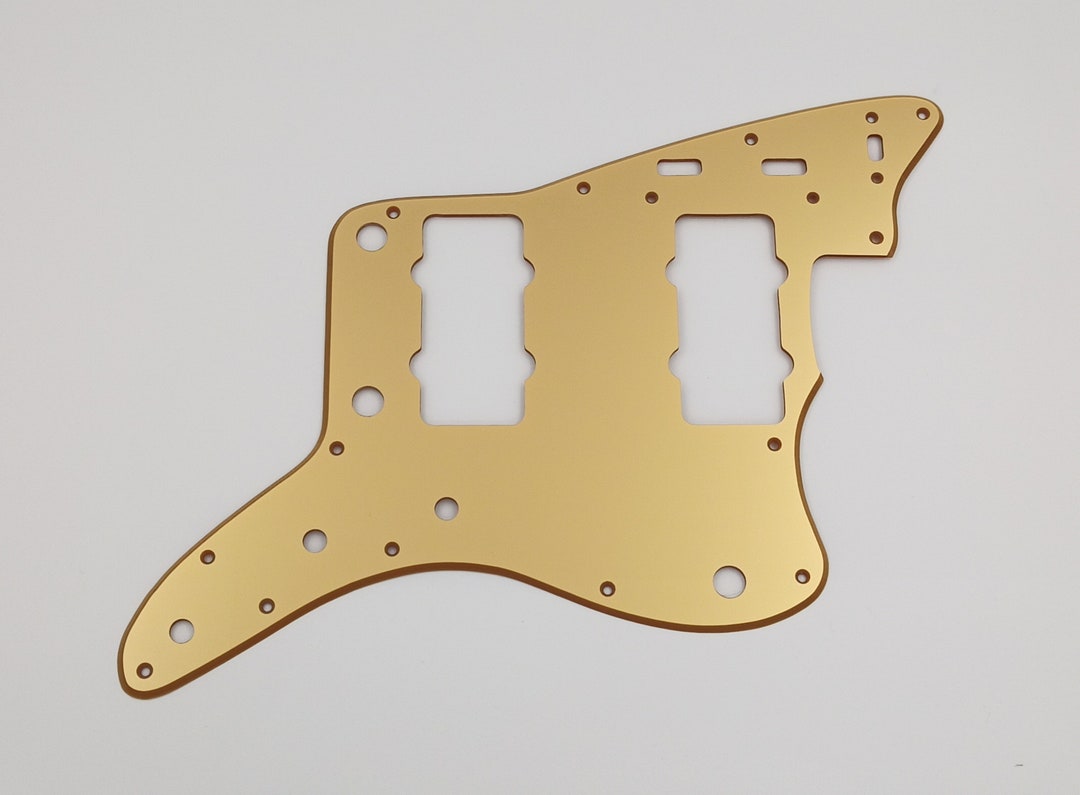 Metallic Gold Acrylic Pickguard for Us/mex Fender Standard Jazzmaster ...