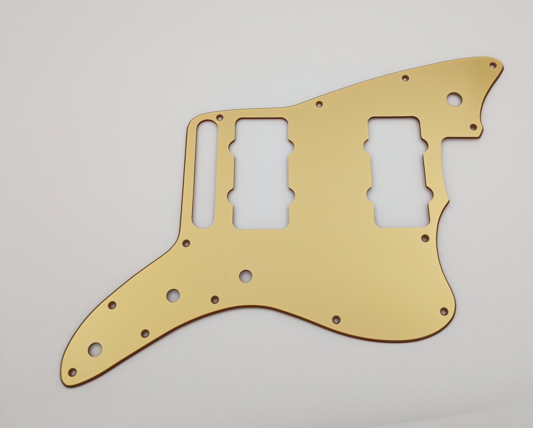 Metallic Gold Acrylic Pickguard for Fender Special Jazzmaster Guitar - Etsy