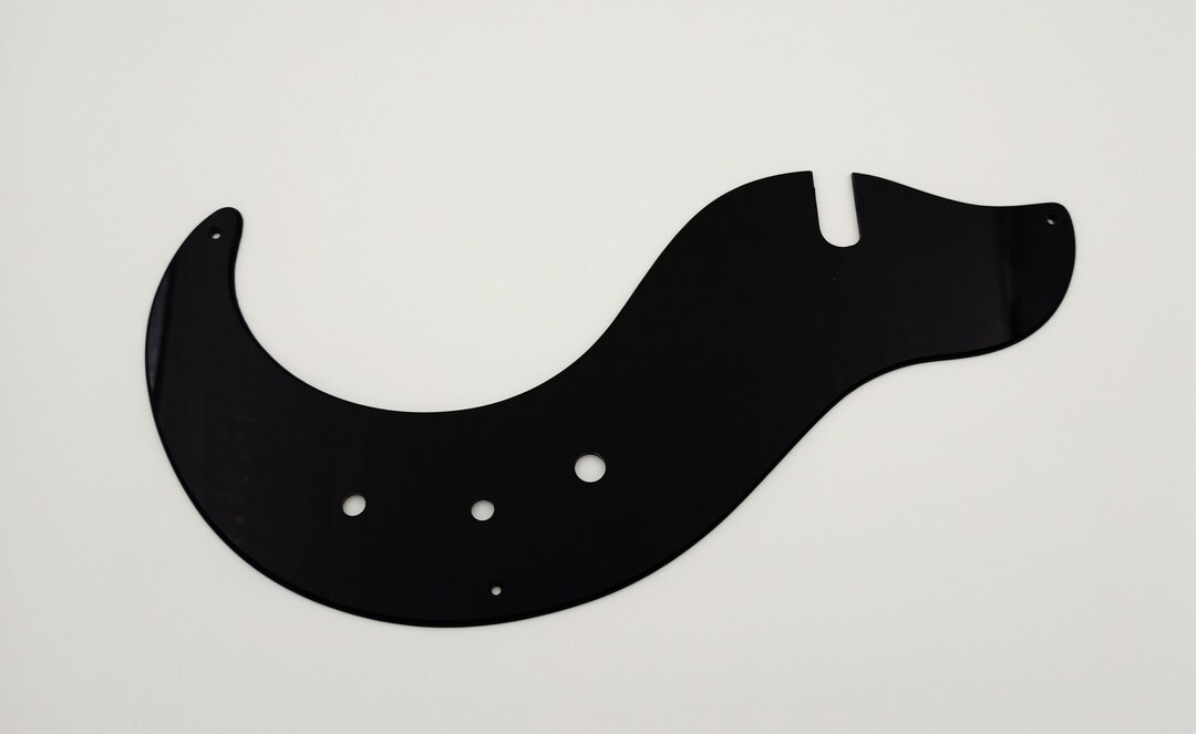 Black Acrylic Pickguard for DANELECTRO DC59 Guitar - Etsy