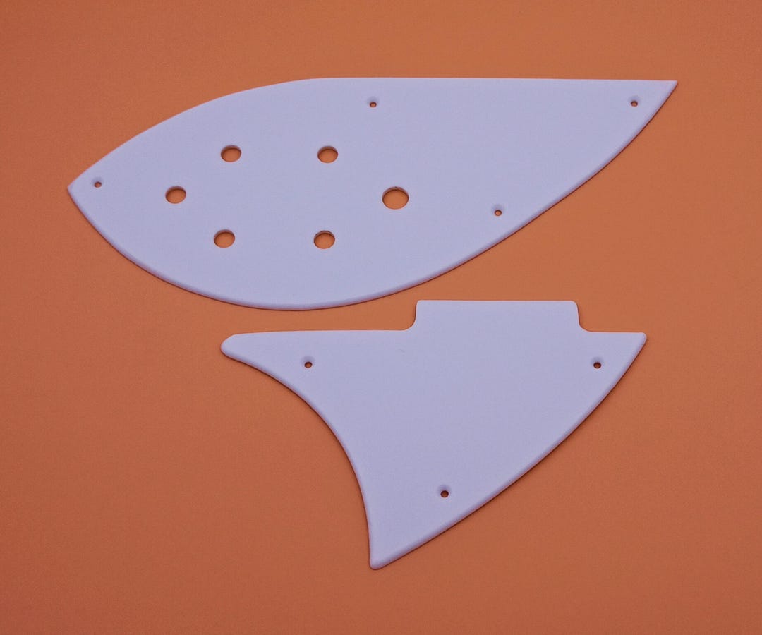 2 Pieces White Acrylic Pickguard for RICKENBACKER 330/360 Guitar - Etsy