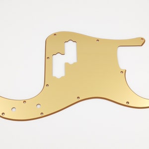 Metallic Gold Acrylic Pickguard for Fender Precision Bass-various ...