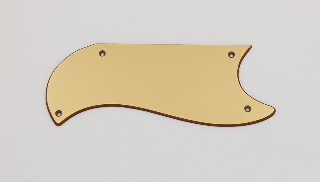 Metallic Gold Acrylic Pickguard for Gibson 61'-63' Sg Custom Guitar - Etsy