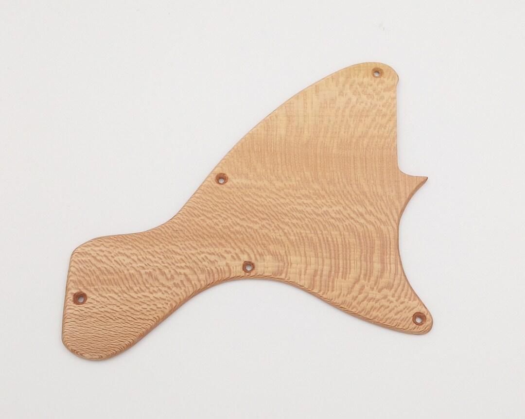 Figured Sycamore Solid Wood Pickguard for Epiphone Les Paul Junior ...