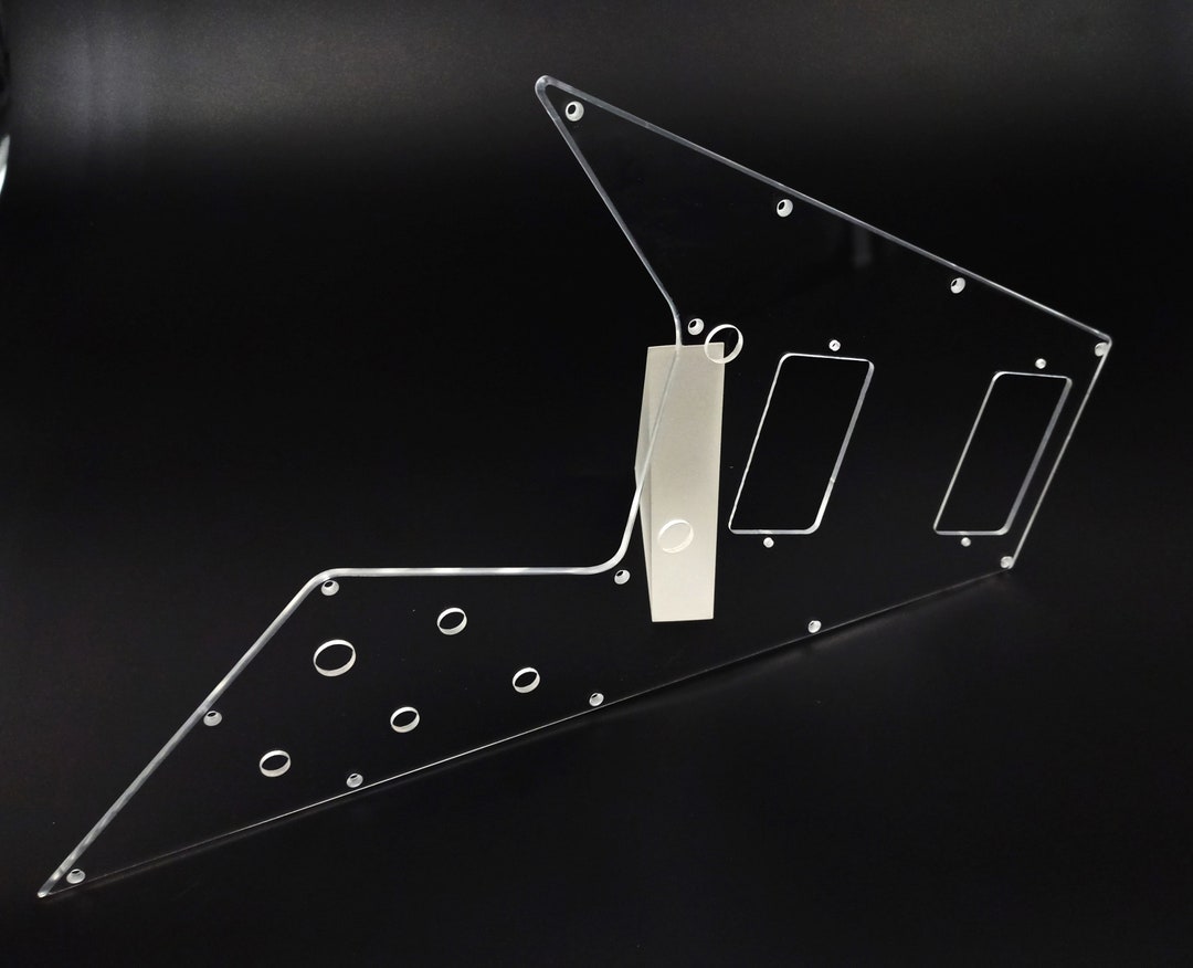 Clear Acrylic Pickguard for Gibson FLYING V 67' REISSUE Guitar - Etsy