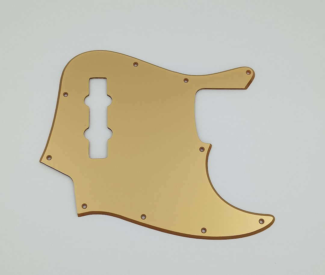 Metallic Gold Acrylic Pickguard for Fender Jazz Bass-various Models - Etsy