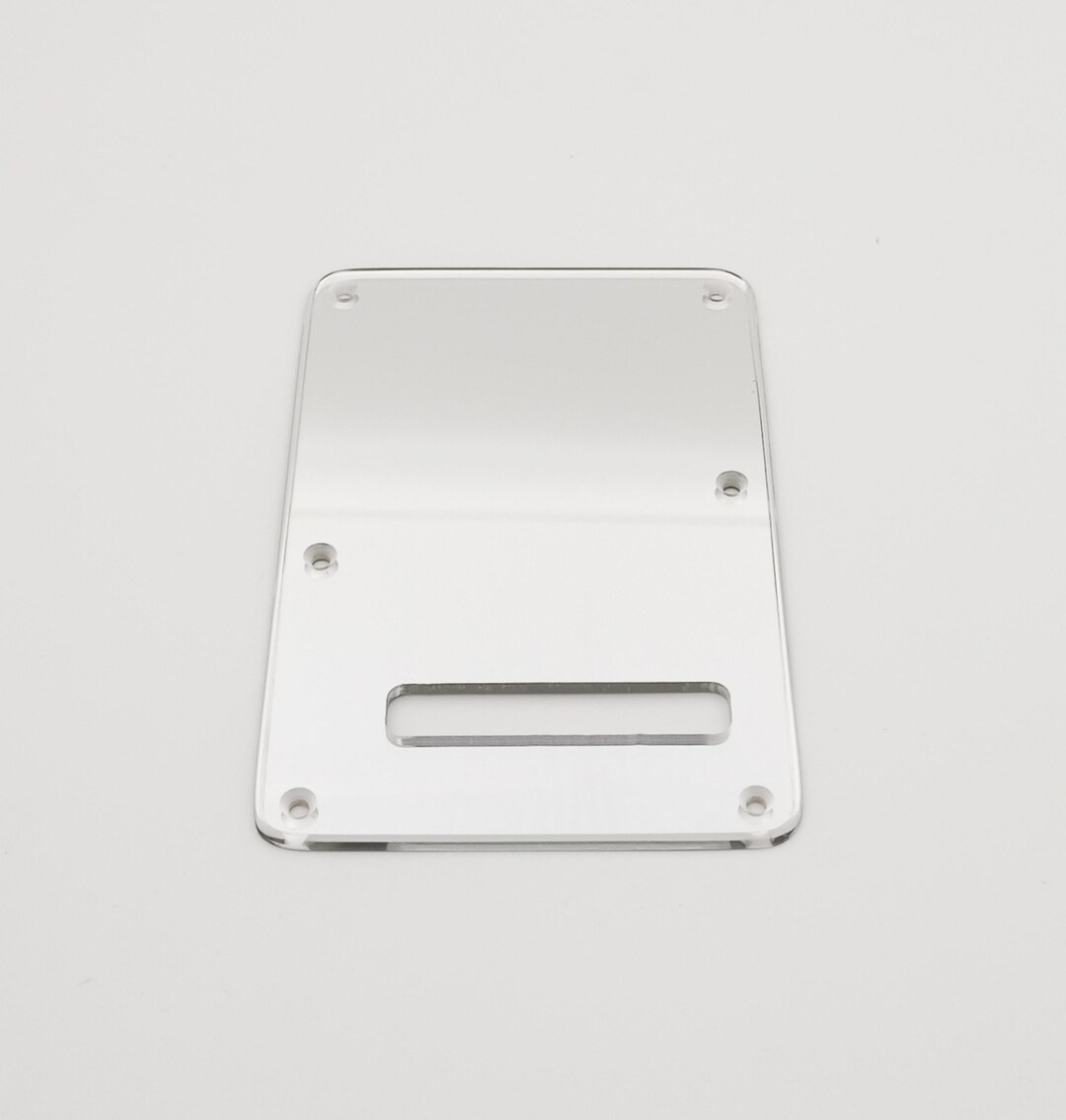 Chrome Mirror Acrylic Back Plate for Us/mex Fender Stratocaster Guitar ...