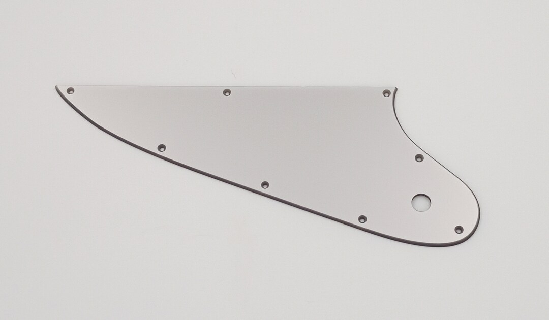 Metallic Silver Acrylic Pickguard for Gibson Firebird Guitar ...
