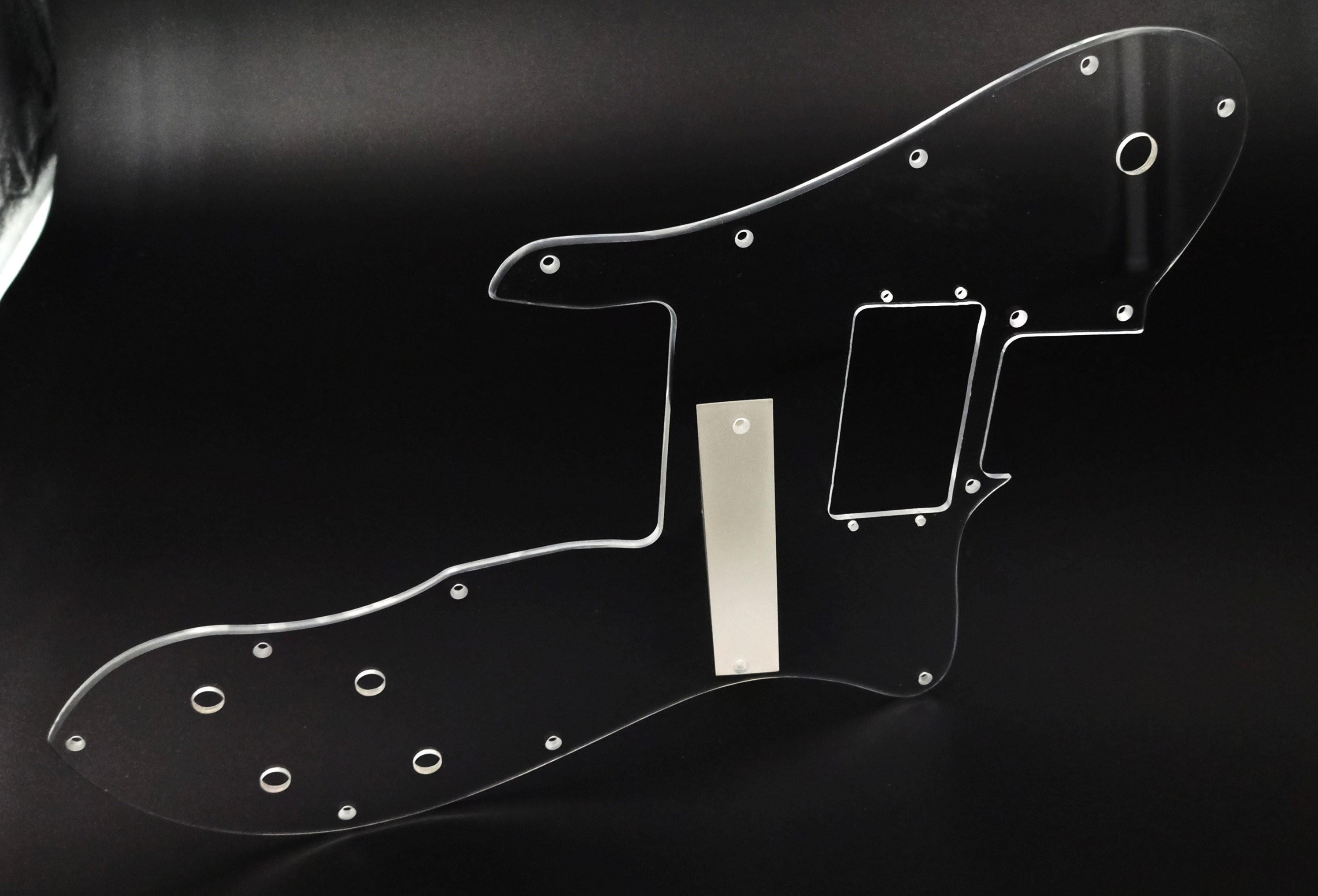 Clear Acrylic Pickguard for Fender Telecaster Custom 72' Re-issue ...