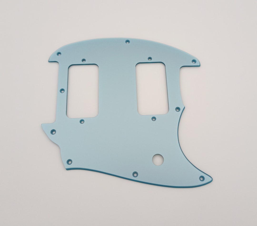Metallic Ice Blue Acrylic Pickguard for SQUIER BULLET MUSTANG Guitar - Etsy
