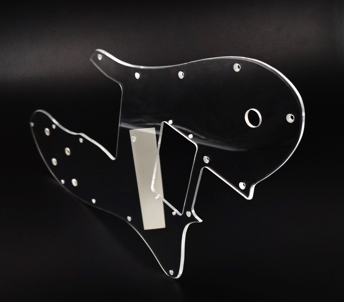 Clear Acrylic Pickguard for Fender Telecaster Custom 72' Re-issue ...