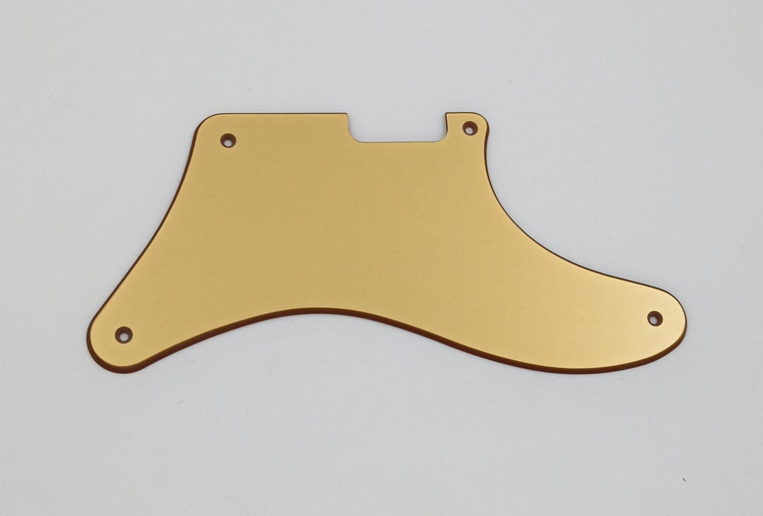 Metallic Gold Acrylic Pickguard for Squier Paranormal Baritone ...