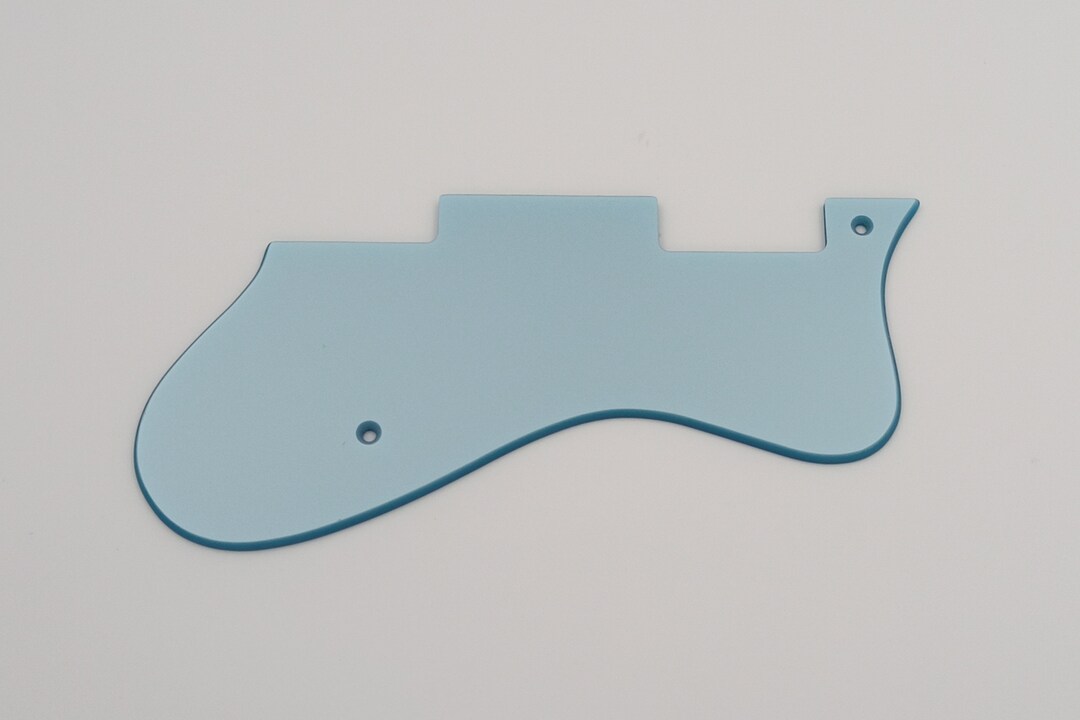 Metallic Ice Blue Acrylic Pickguard for Epiphone Dot Guitar - Etsy