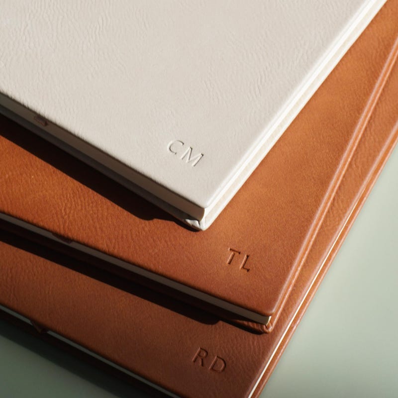 Embossed Lined Journal - Etsy