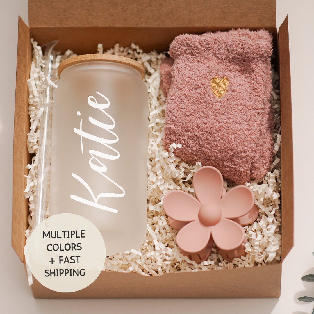 Personalized Birthday Gift for Her Friend Gift Box Set for Women Gift ...