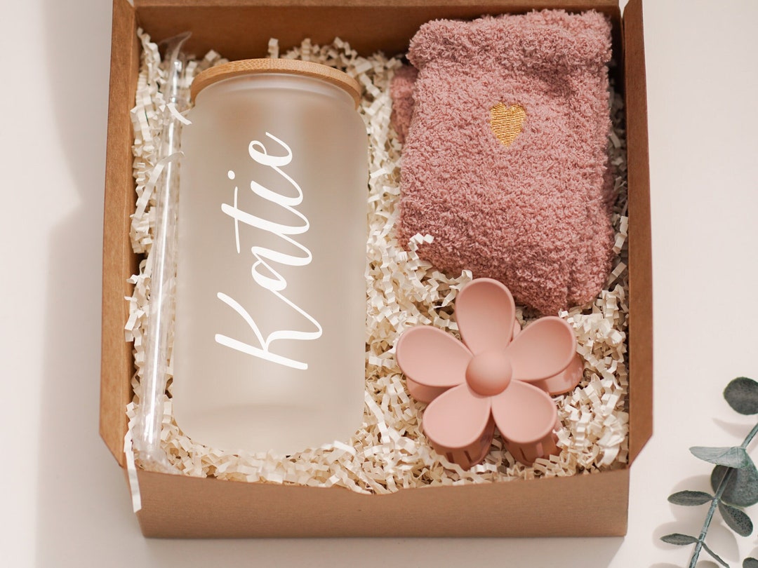 Personalized Birthday Gift for Her Friend Gift Box Set for Women Gift ...