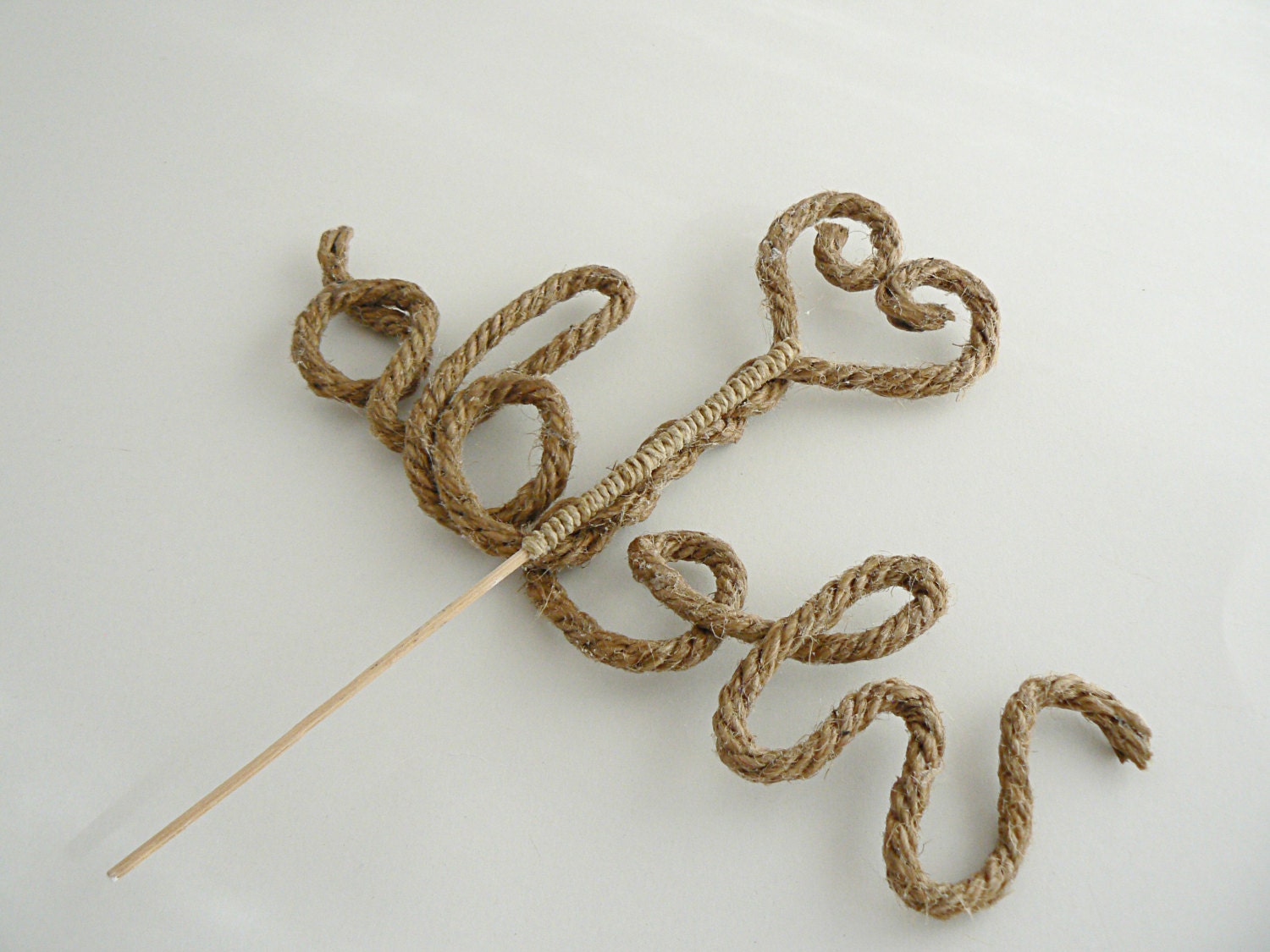 We Do Rustic Cake Topper Rope / Wedding Cake Topper / Rustic | Etsy