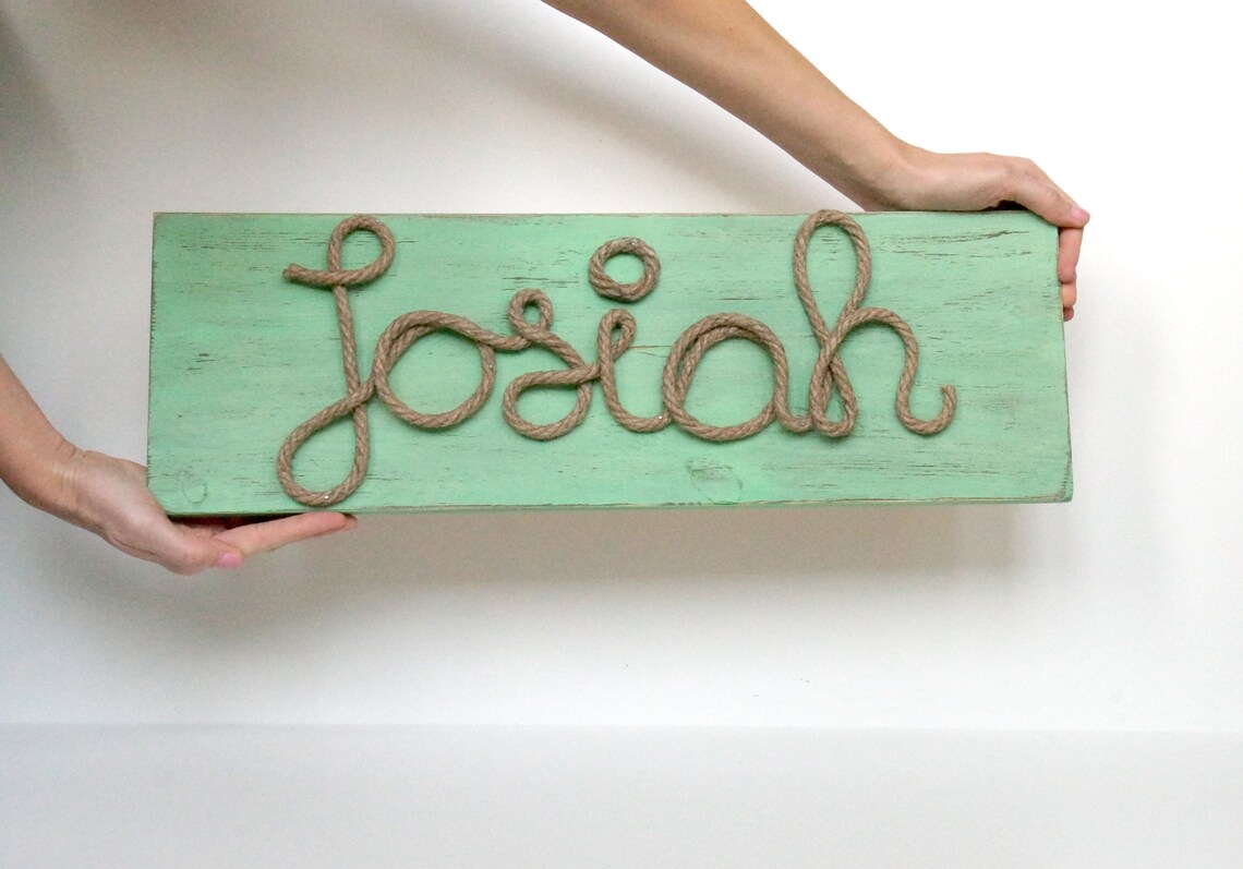 Wood & Rope Home Sign Home Wall Decor Farmhouse Wood Board | Etsy