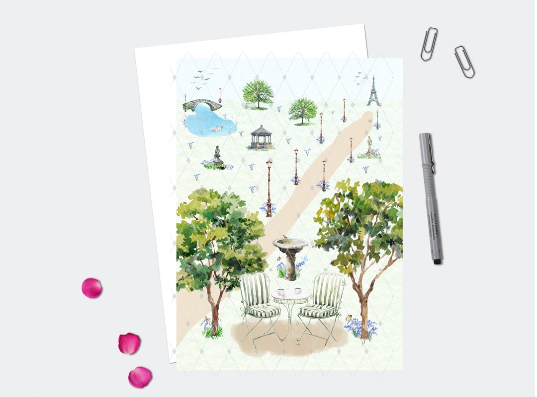 French All Occasion Card | French Greeting Card Bon Anniversaire Card ...