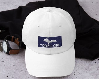 Upper Peninsula Silhouette Snapback Hat - Etsy