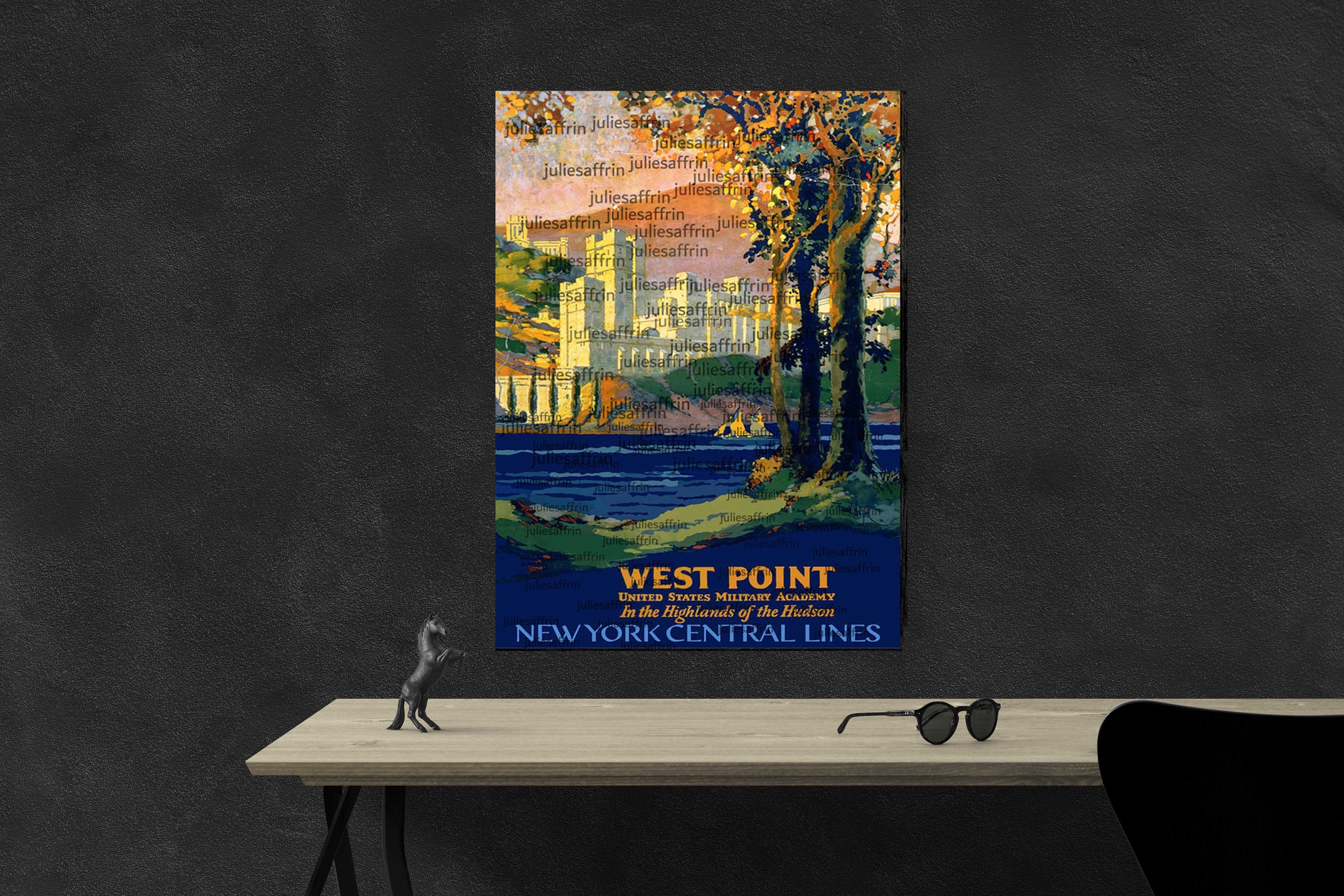Vintage West Point Poster New York, Vintage 1919 Poster, Vintage ...