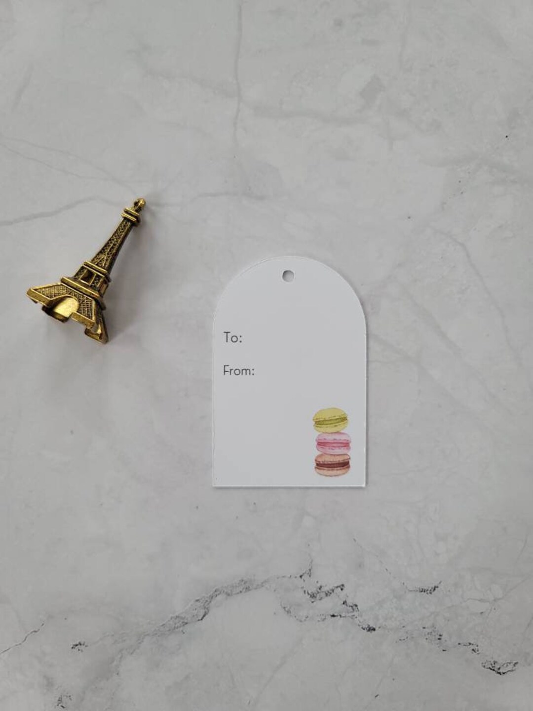 French Gift Tags 12 Charming Tags. Eiffel Tower, Arc De Triomphe, Cafe ...