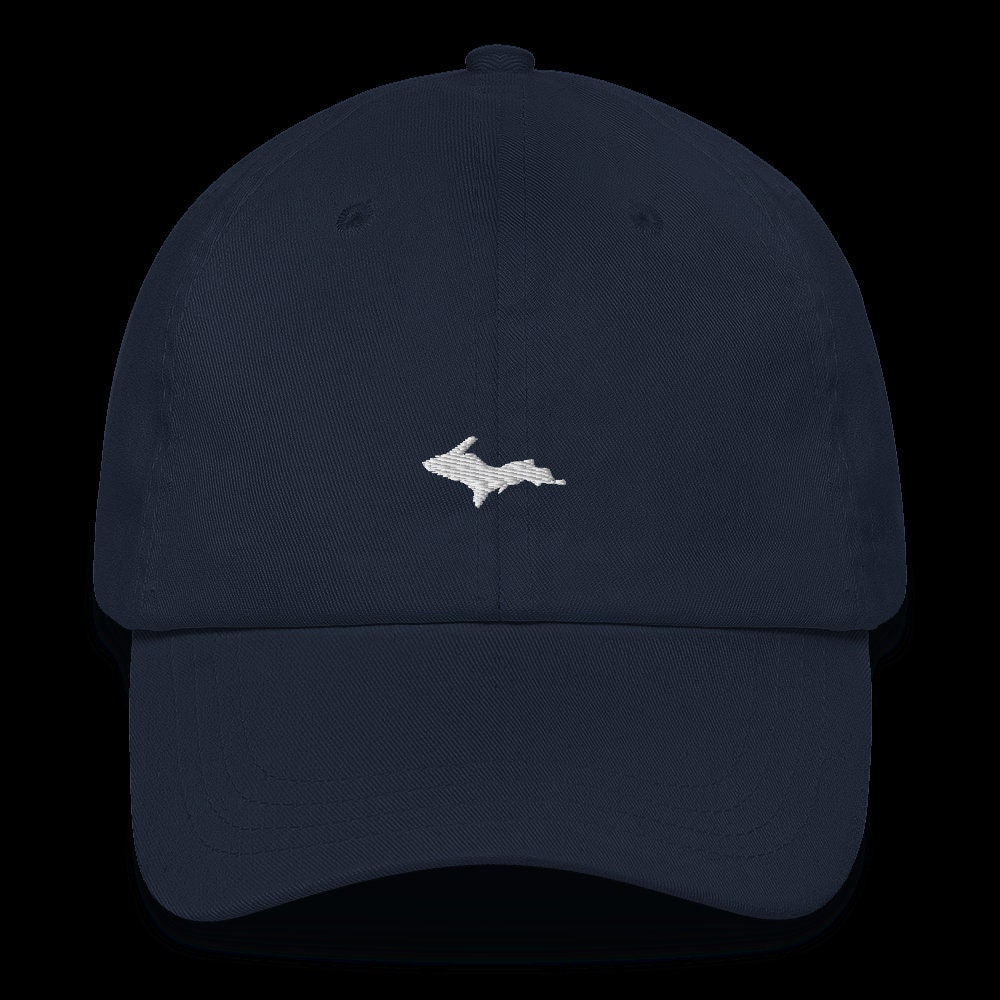 Upper Peninsula Hat in Black Dark Grey and Navy Colors With White ...