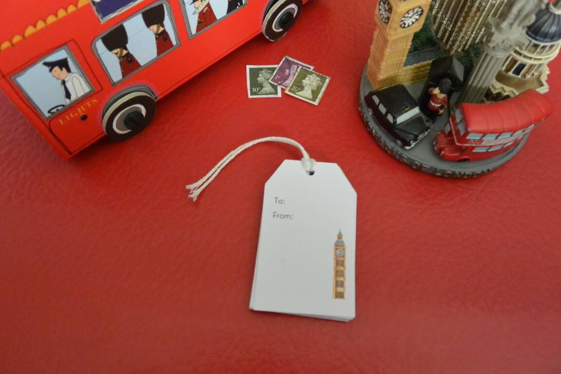 Big Ben Gift Tags: London Landmark, British Charm (set of 12) - Etsy
