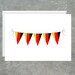 German Flag Bunting Greeting Card: All Occasion Deutsche Card - Etsy