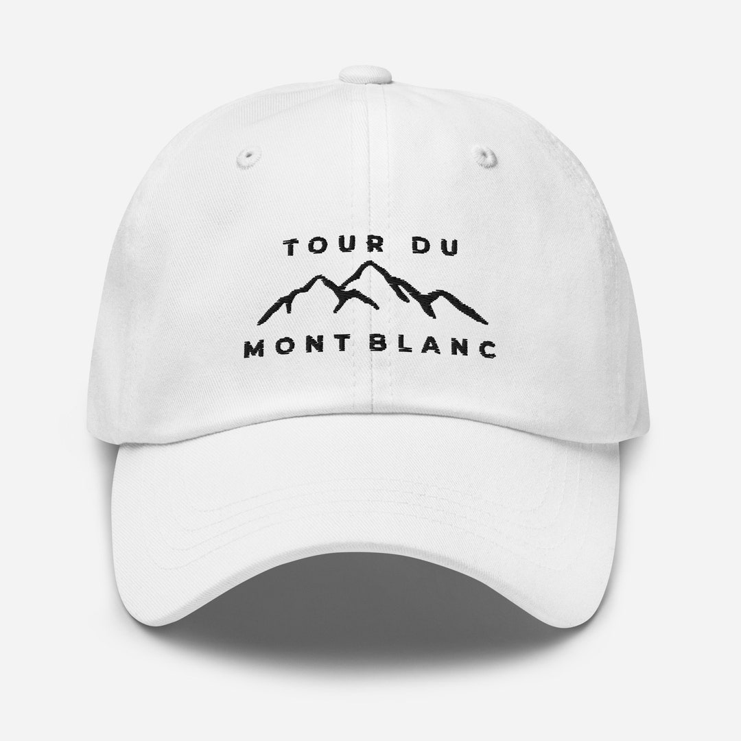 Tour Du Mont Blanc Hat: Embroidered Alps Souvenir Cap, Customizable ...