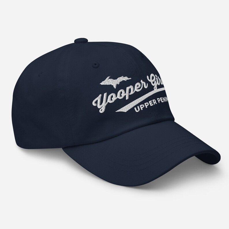 Yooper Girl Upper Peninsula Hat 4 Colors White Embroidered Letters ...