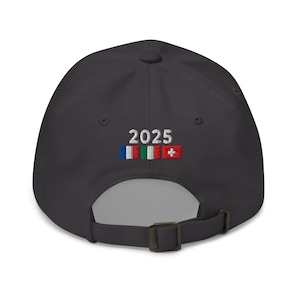 Tour Du Mont Blanc Embroidered Customizable Hat: Includes Back TMB ...