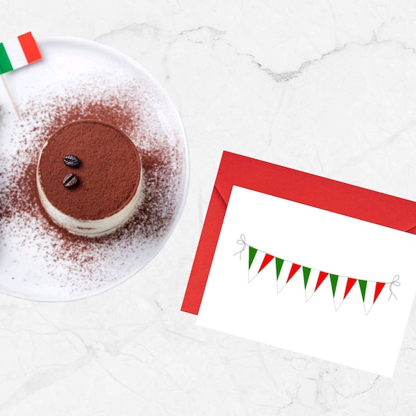 Italian Flag Note Cards - Etsy