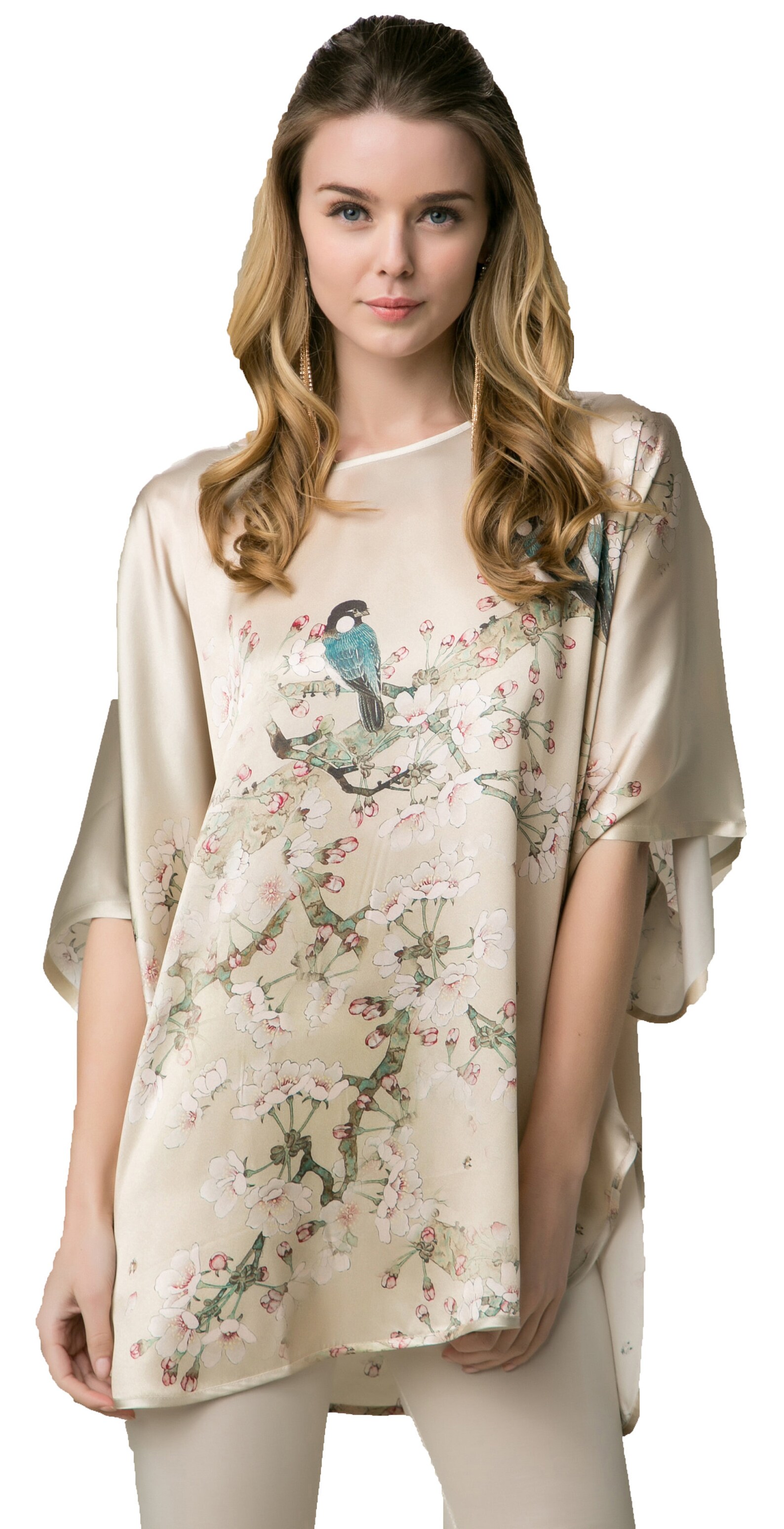 Grace Silk 100% Silk Nightgown/tunic - Etsy