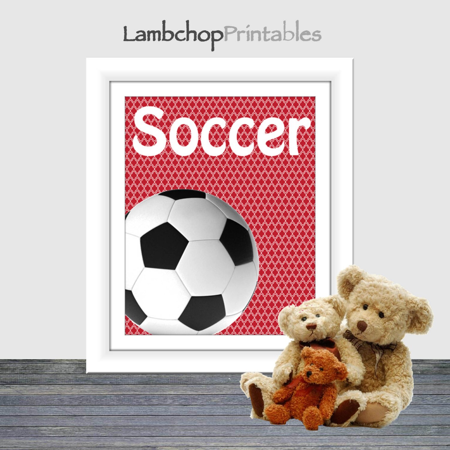 Sports Printable Set Baseball Print Soccer Print - Etsy